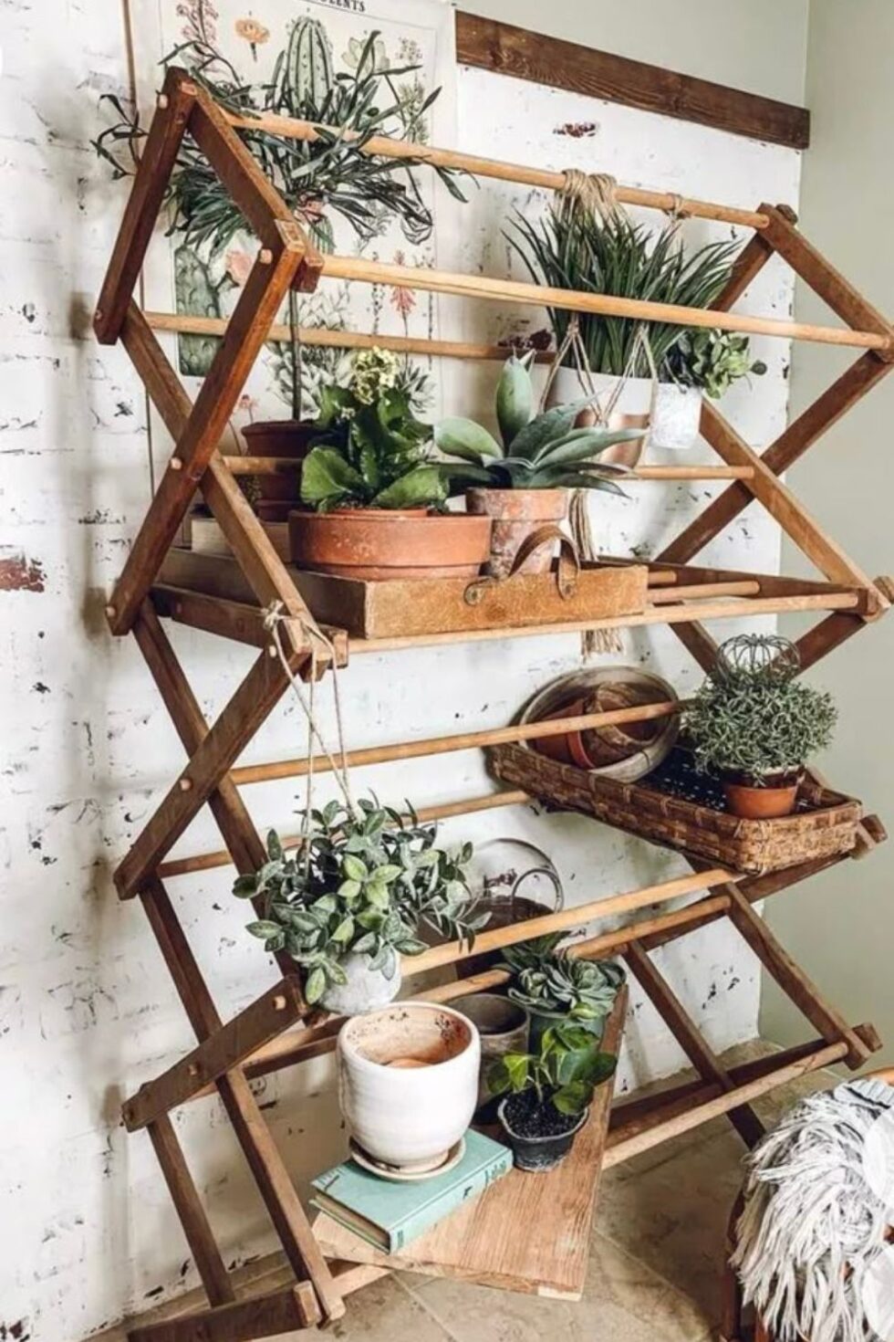 How to Repurpose Vintage Finds into Chic Plant Stands | Bloom and Boughs
